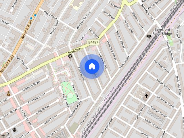 Bertram Street Cardiff, CF24