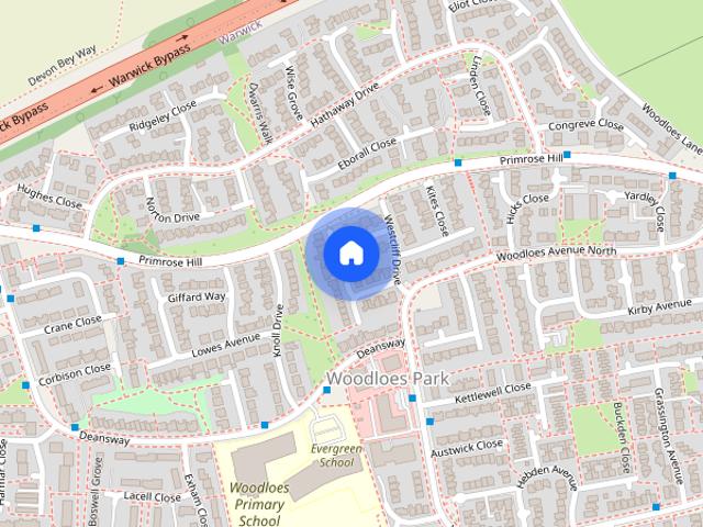Berwick Close, Warwick, Warwickshire, CV34