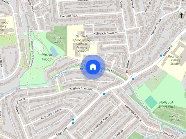 Berwick Crescent, Sidcup, Kent, DA15