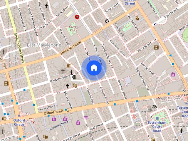 Berners Street, Westminster, W1T
