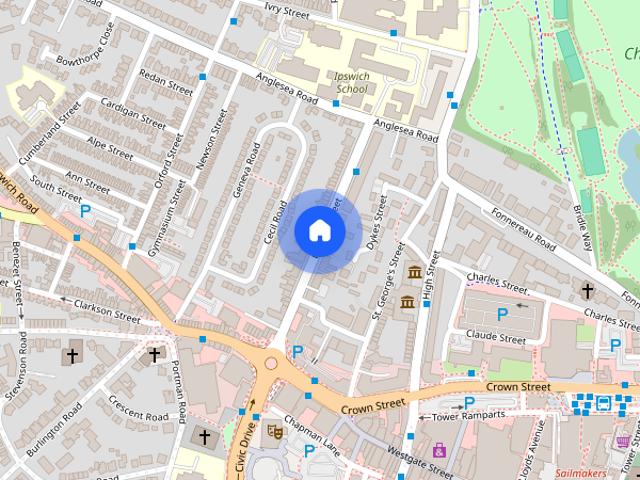 Berners Street, Ipswich, IP1