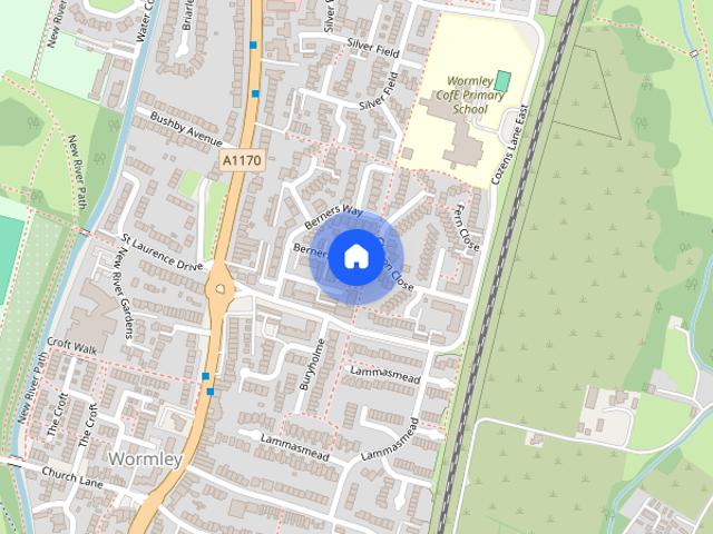Berners Way, Broxbourne
