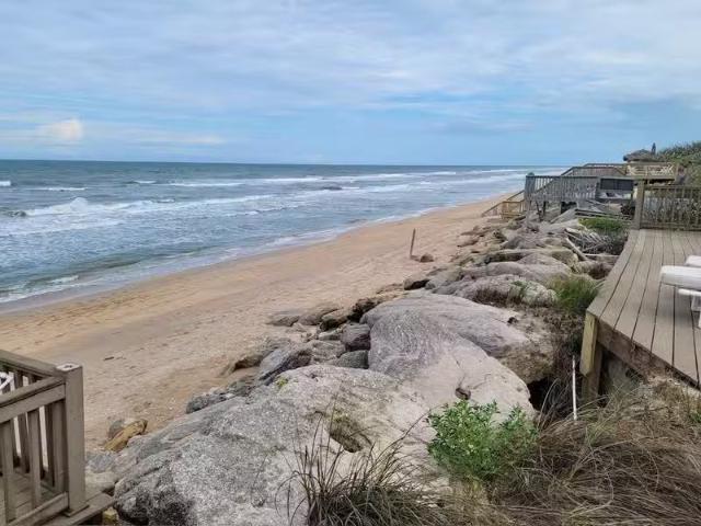 BEST DEAL IN NSB Private, BEACH FRONT HOME! 7101 S Atlantic.
