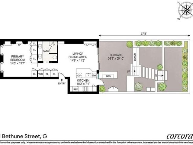 Bethune Street Gdn, New York, Property For Sale