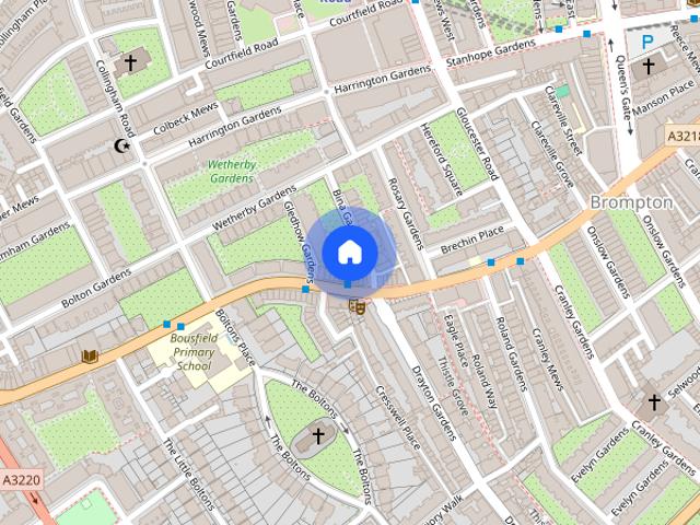 Bina Gardens, South Kensington
