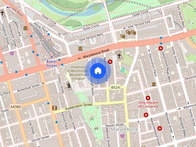 Bingham Place, London, W1U