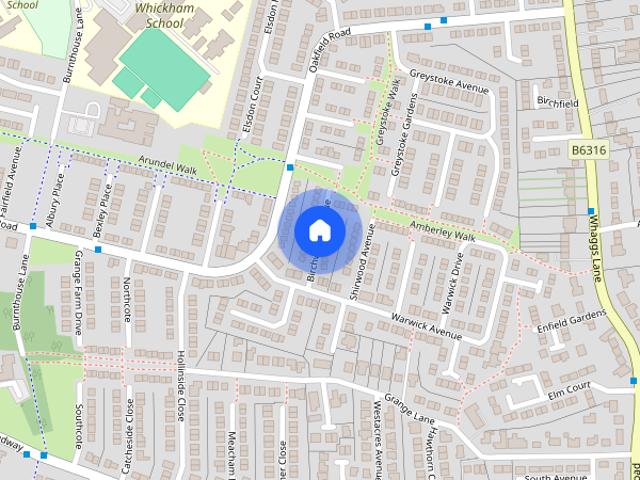 Birchwood Avenue, Whickham, Newcastle Upon Tyne, NE16