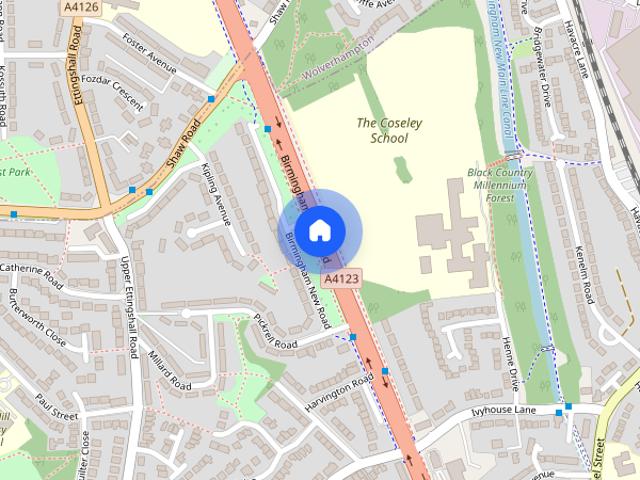 Birmingham New Road, Bilston, West Midlands, WV14