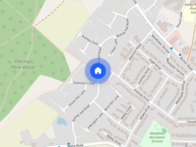 Bishop Hall Road, Ashby de la Zouch