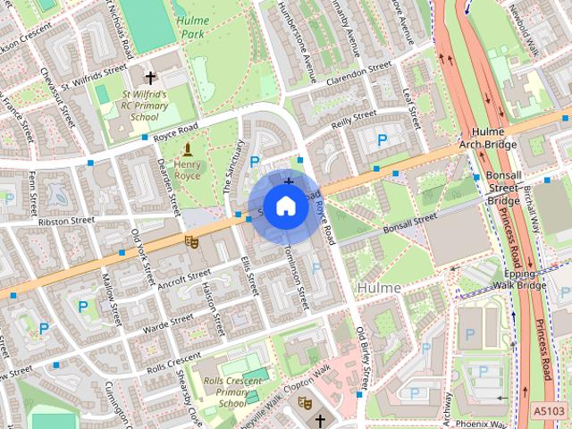 Bishops Corner, Hulme, Manchester, M15 4UW