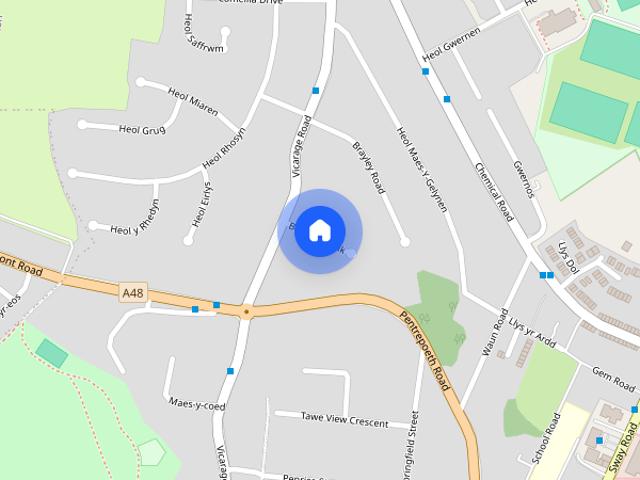 Bishops Walk, Morriston