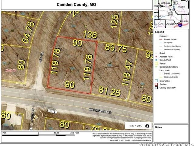 Bittersweet Rd Lot 1050, Lake Ozark, MO 65049