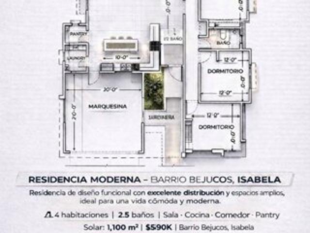 Bo Bejucos Isabela, Isabela, Home For Sale