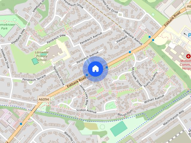Bonnyrigg Road, Eskbank, Midlothian
