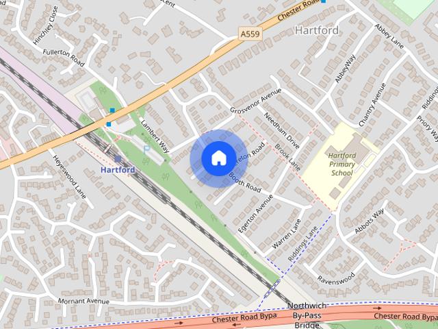 Booth Road, Hartford, Northwich