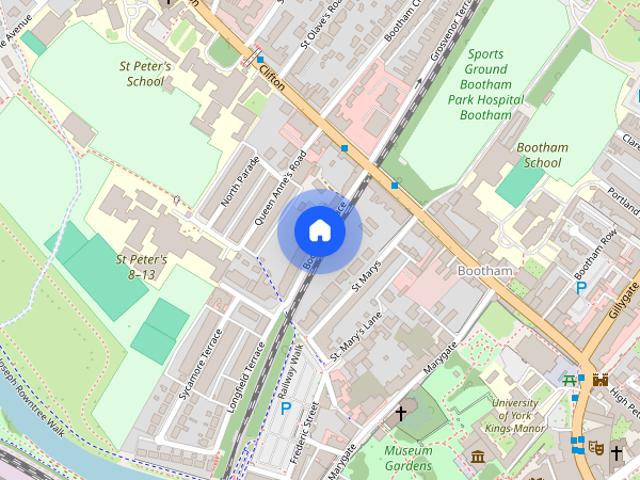 Bootham Terrace, York, North Yorkshire, YO30