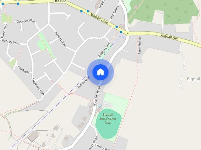 Boon Hill, Bignall End
