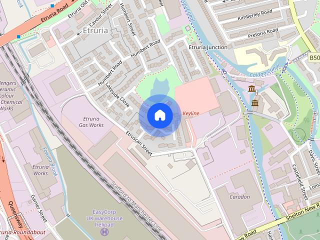 Boatman Drive, Etruria, Stoke on Trent, ST1
