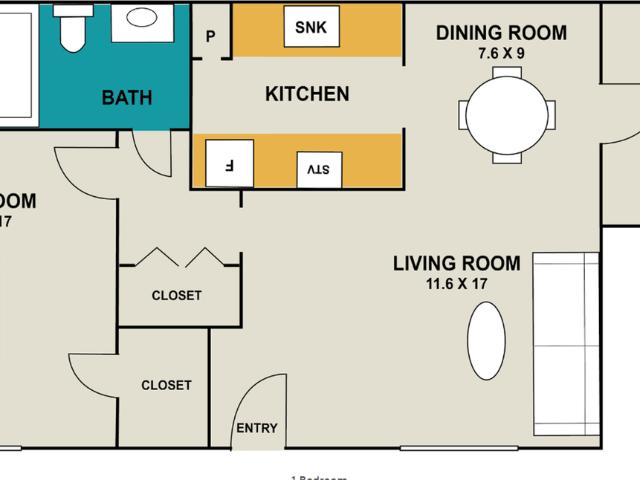 Boardwalk at Starcrest 2 Bedroom Apartment for Rent at 8623 Starcrest Dr, San Antonio, TX 78217