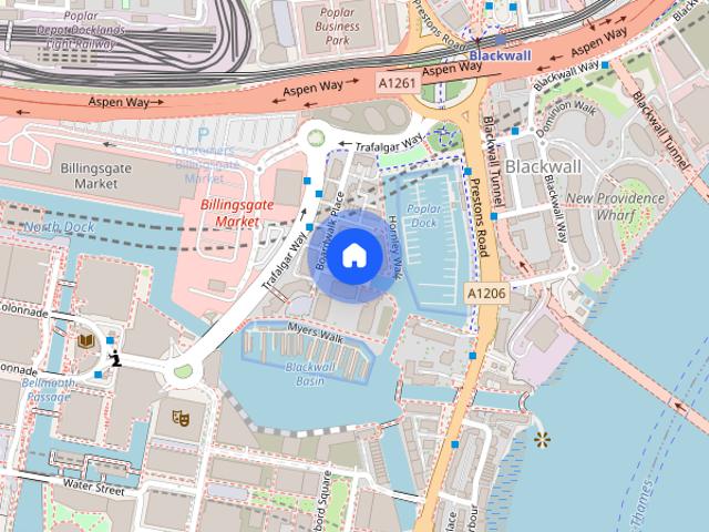 Boardwalk Place, Canary Wharf, London, E14