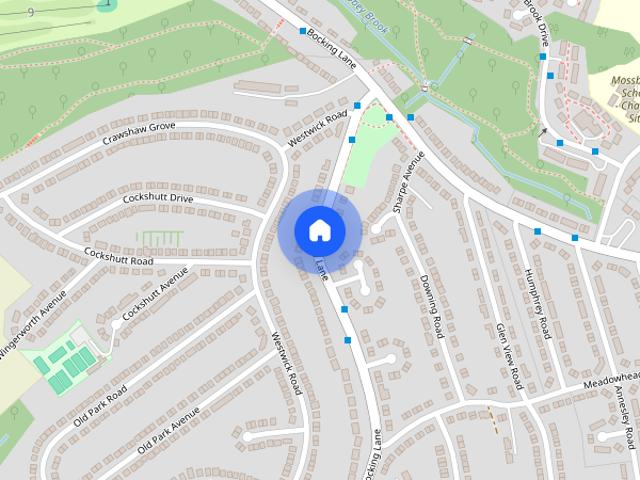 Bocking Lane, Sheffield, S8
