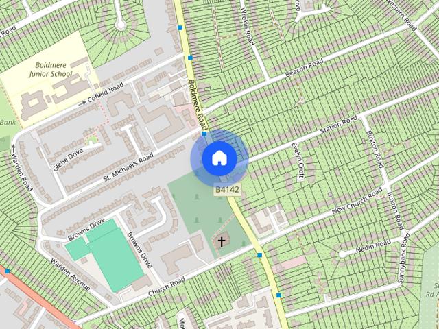 Boldmere Road, Sutton Coldfield. B73