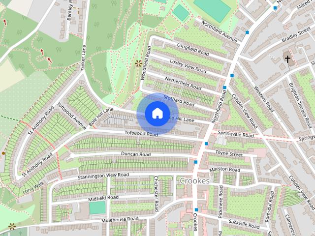 Bole Hill Lane, Crookes, Sheffield, S10 1SA