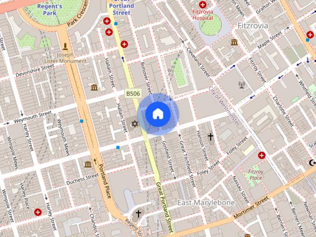 Bolsover Street, London, W1W