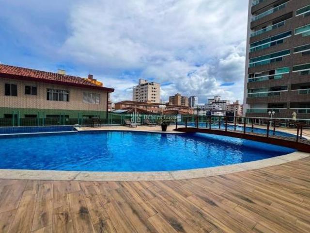 Boqueirão Mobiliado R$ 720 Mil 2 dorm 1 suíte C/Varanda & Lazer de clube