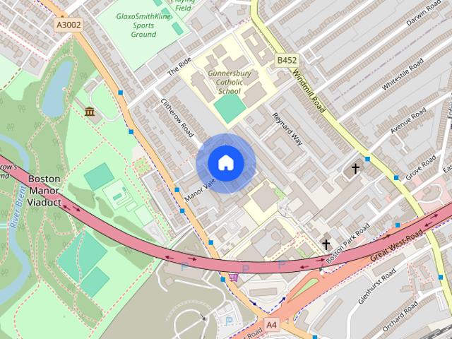 Boston Manor Road, Boston Manor, Brentford, TW8