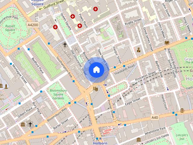 Boswell Street, Bloomsbury, London, WC1N