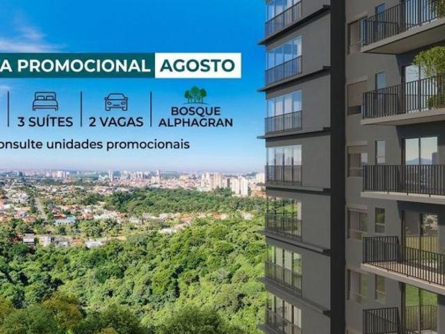 BOSQUE Alphagran | Consulte Unidades Promocionais Unidades de 52 a 118 m²