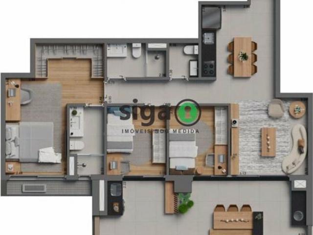 Botaní Pompéia: 98m² de modernidade e conforto em localização privilegiada