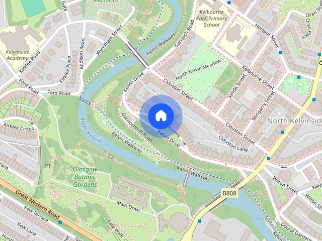 Botanic Crescent, Glasgow, Lanarkshire
