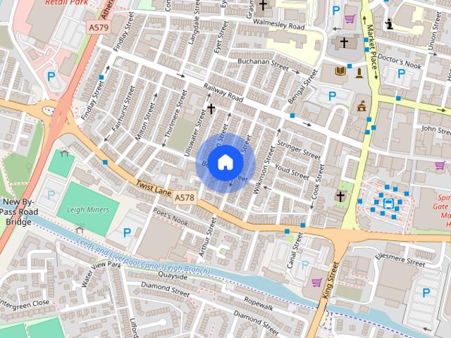 Boughey St, Leigh, WN7