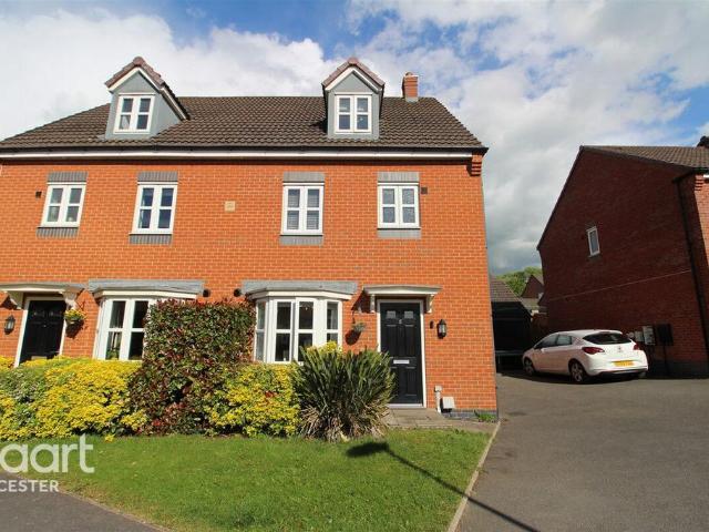 Boundary Close, Leicester 4 bed semi detached house to rent £1,695 pcm £391 pw