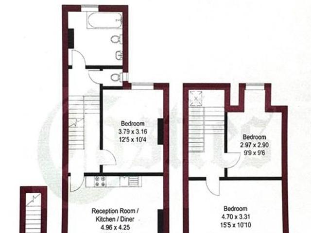 Bounds Green, London, N22 3 bed flat to rent £2,400 pcm £554 pw