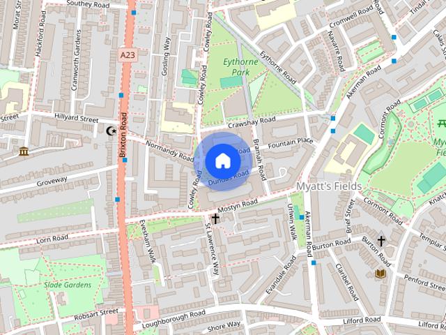 Bourbon Road, SW9, Oval, London, SW9