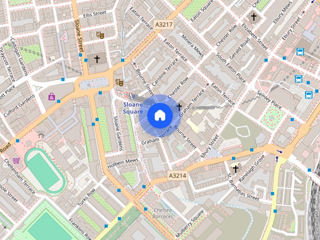 Bourne Street Sloane Square SW1W