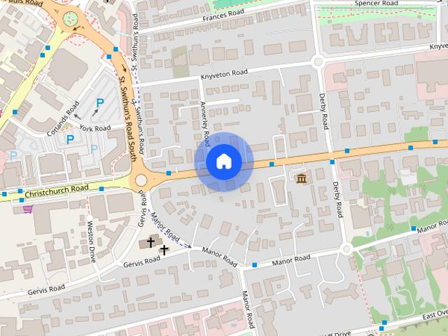 Bournemouth, BH1, Christchurch Road, P4558