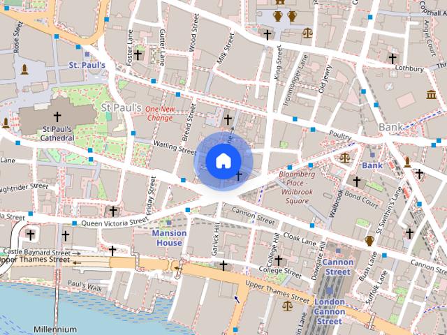 Bow Lane, St Pauls, London, EC4M