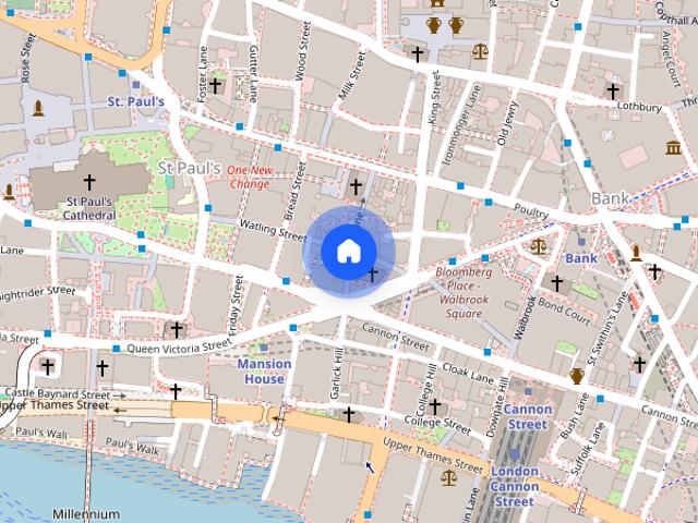 Bow Lane, St Pauls, London, EC4M