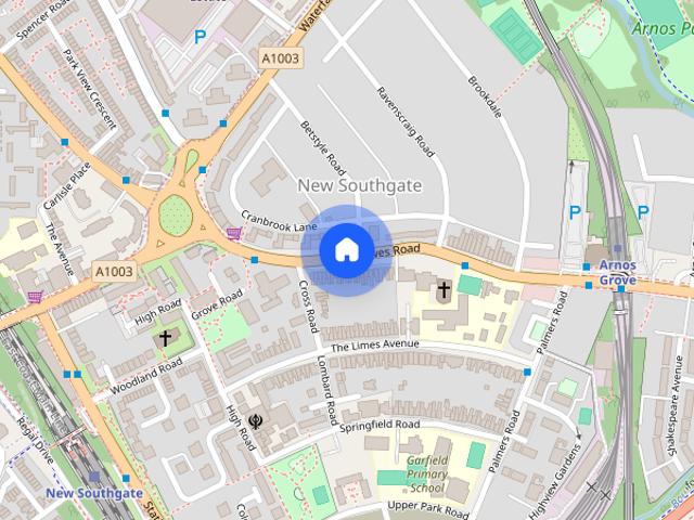 Bowes Road, Southgate, N11, Arnos Grove, Southgate, N11