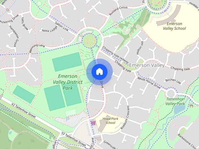 Bowland Drive, Emerson Valley, Milton Keynes
