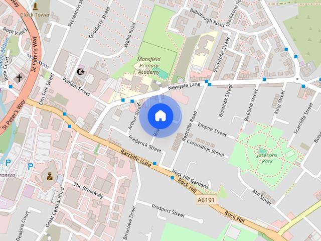 Bowling Street, Mansfield, Nottinghamshire