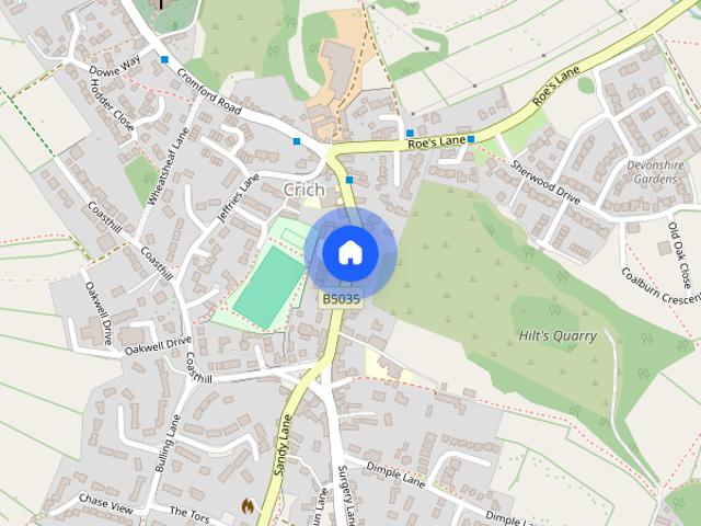 Bowns Hill, Matlock, Derbyshire, DE4