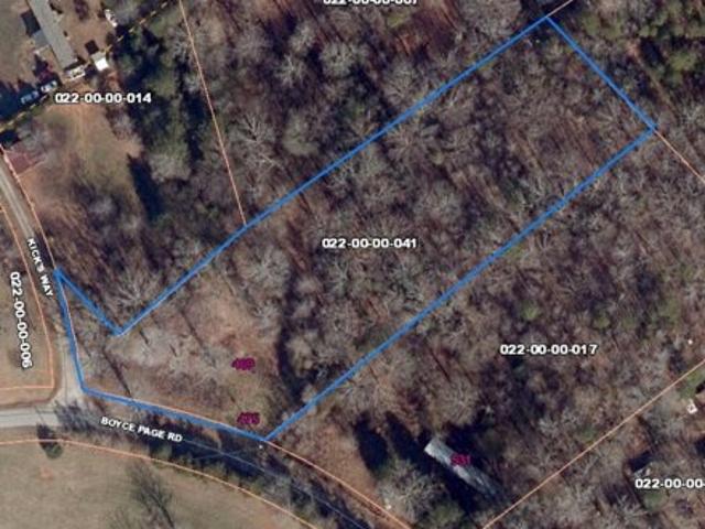 Boyce Page Rd, Honea Path, Plot For Sale