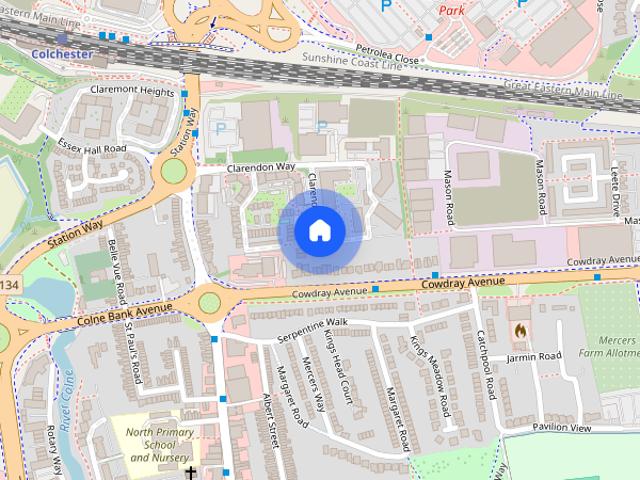 Bloyes Mews, Clarendon Way