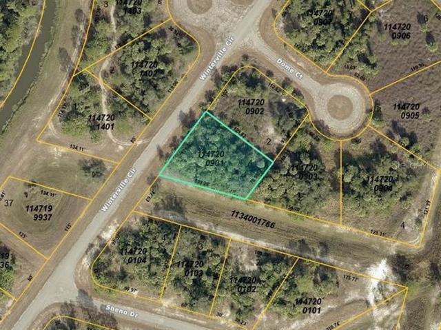 Block 2009 Winterville Cir N Lot 1, Port, FL 34288