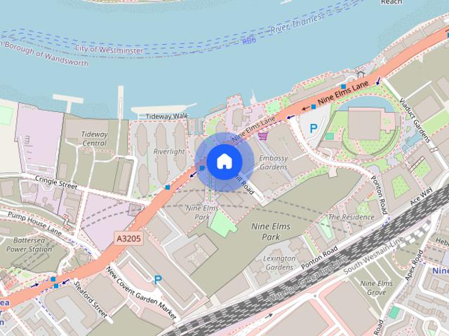 Bloom West, 57 Nine Elms Ln, Nine Elms, London SW11 7DG